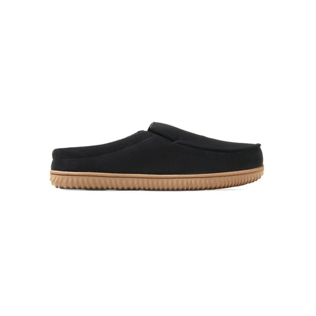 Dearfoams Cozy Comfort Men's Microsuede Moc Toe Clog Slippers - Walmart.com