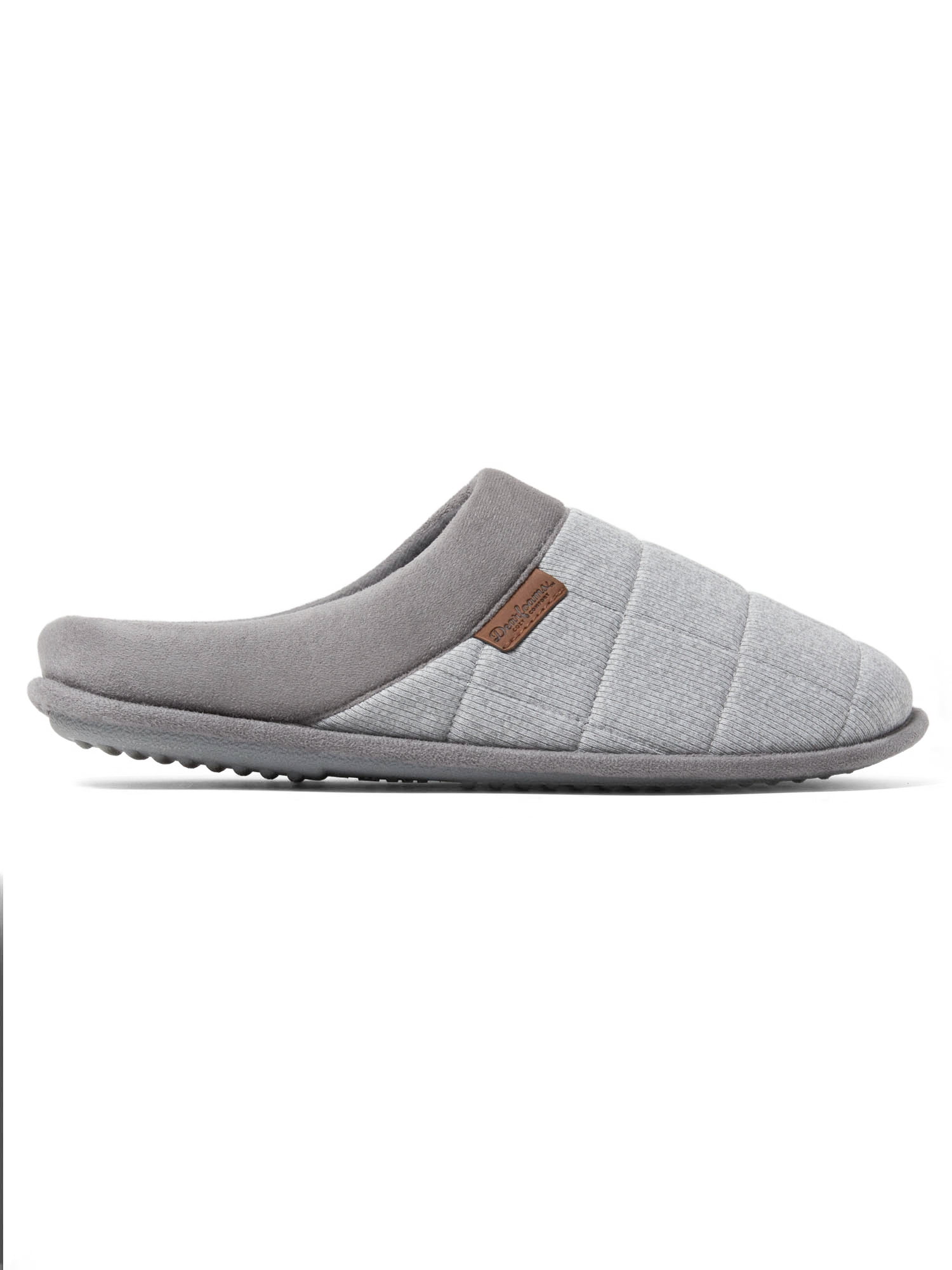 Dearfoams Cozy Comfort Mens Bound Scuff Slipper - Walmart.com