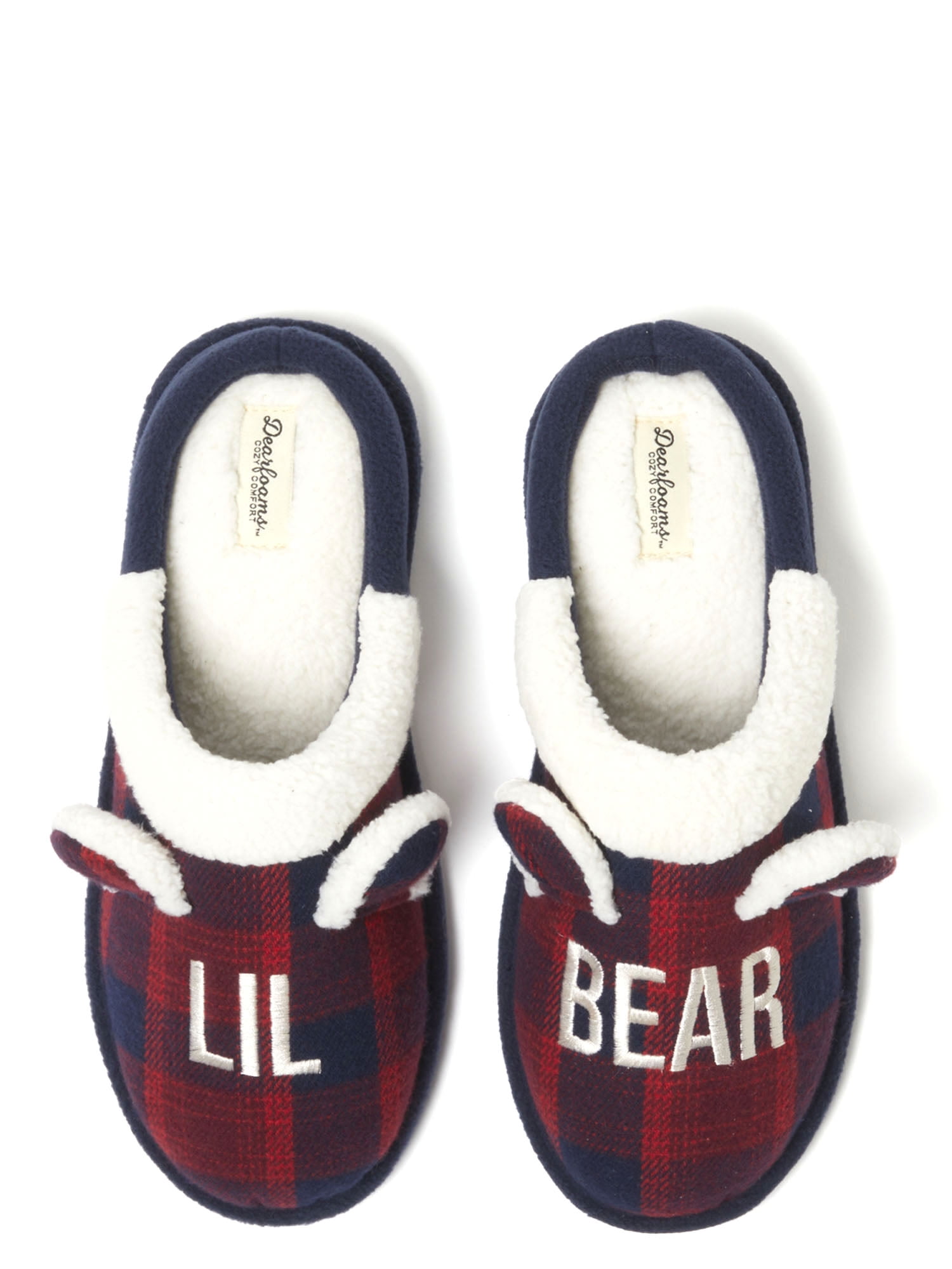 Dearfoams Cozy Comfort Unsx Lil Bear Clog - Walmart.com
