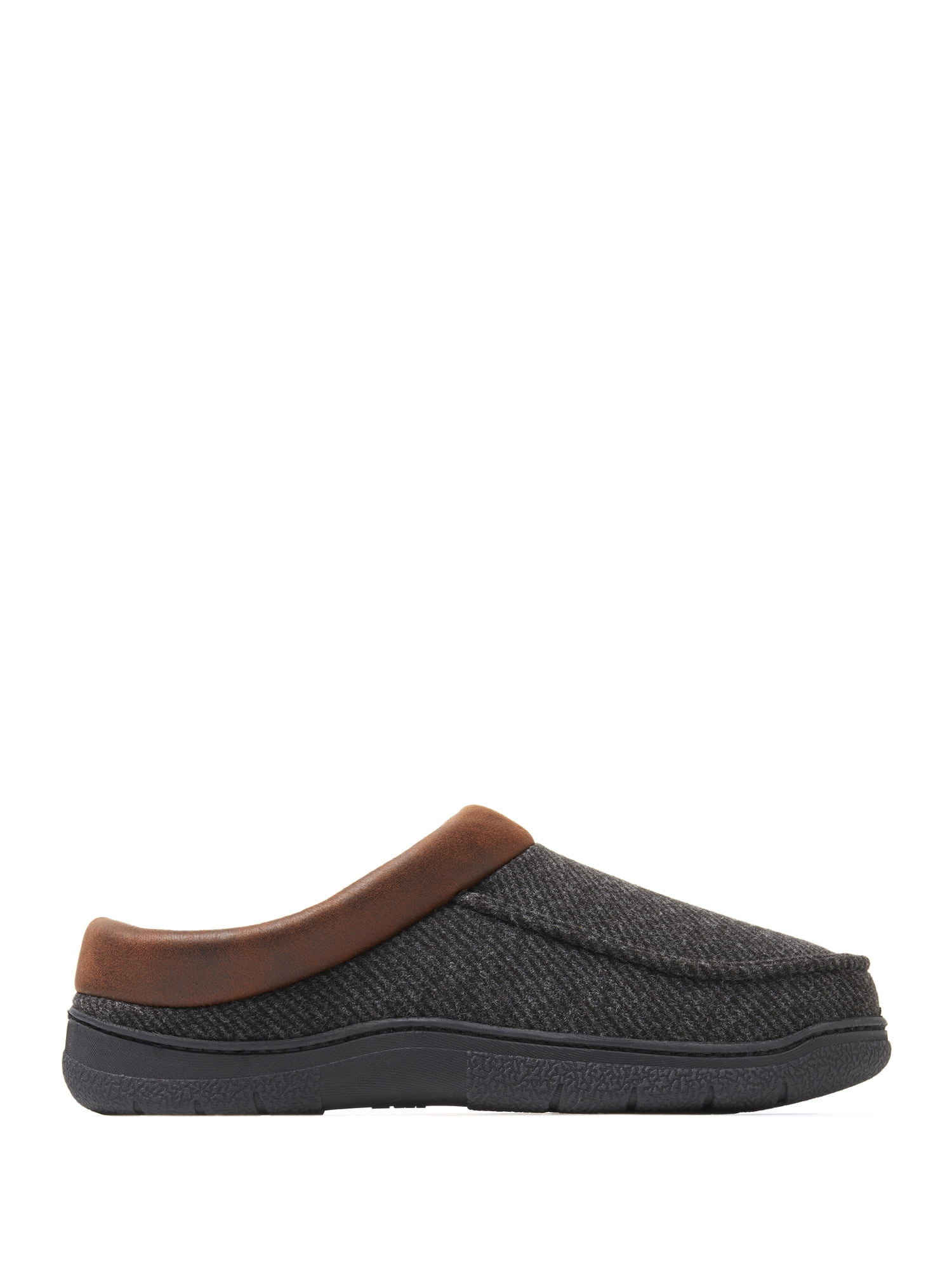 Dearfoams Cozy Comfort Men's Moc Toe Clog Slippers - Walmart.com