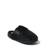 Dearfoams Cozy Comfort Women's Cable Knit Chenille Scuff Slippers ...