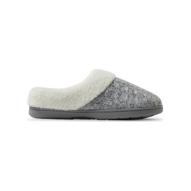 Dearfoams Cozy Comfort Women's Chenille Clog Slippers - Walmart.com