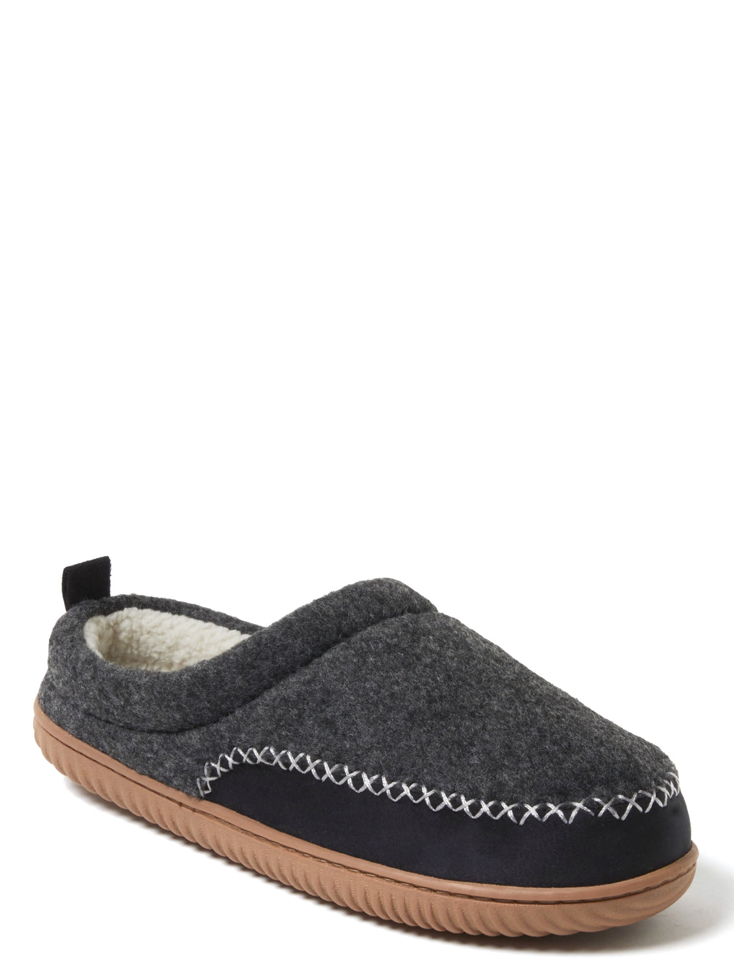 Dearfoams Cozy Comfort Women's Mixed Material Clog Slippers - Walmart.com