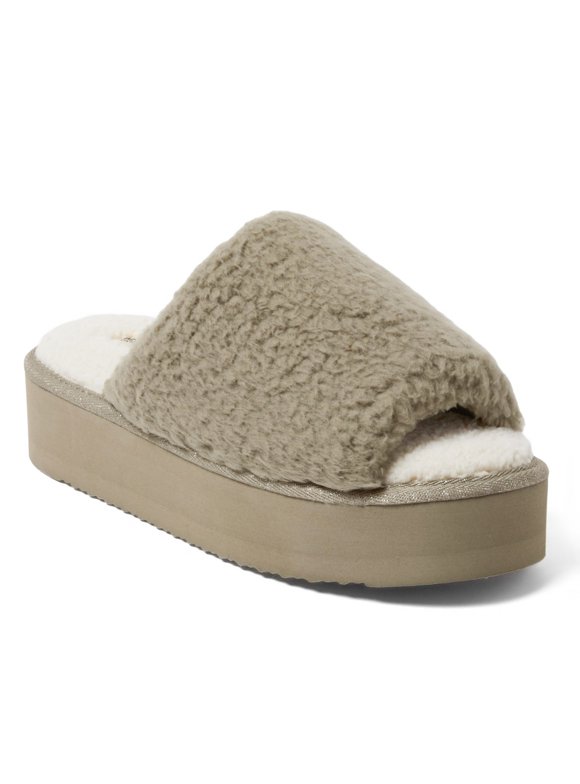Womens Platform Slippers in Womens Slippers - Walmart.com