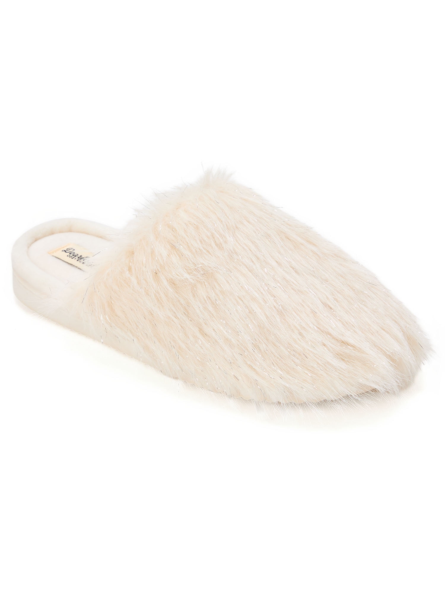 Dearfoams Cozy Comfort Women's Sparkle Pile Slippers - Walmart.com