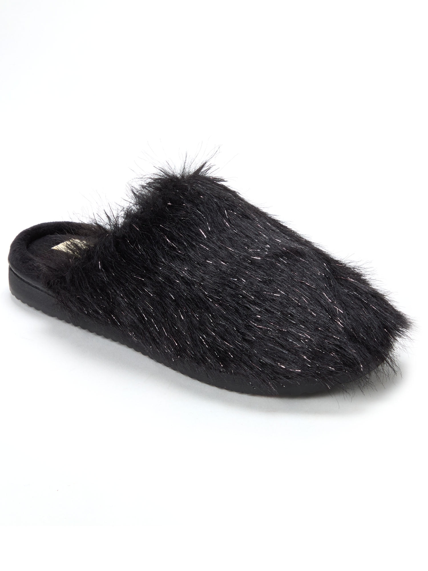 Dearfoams Cozy Comfort Women's Sparkle Pile Slippers - Walmart.com