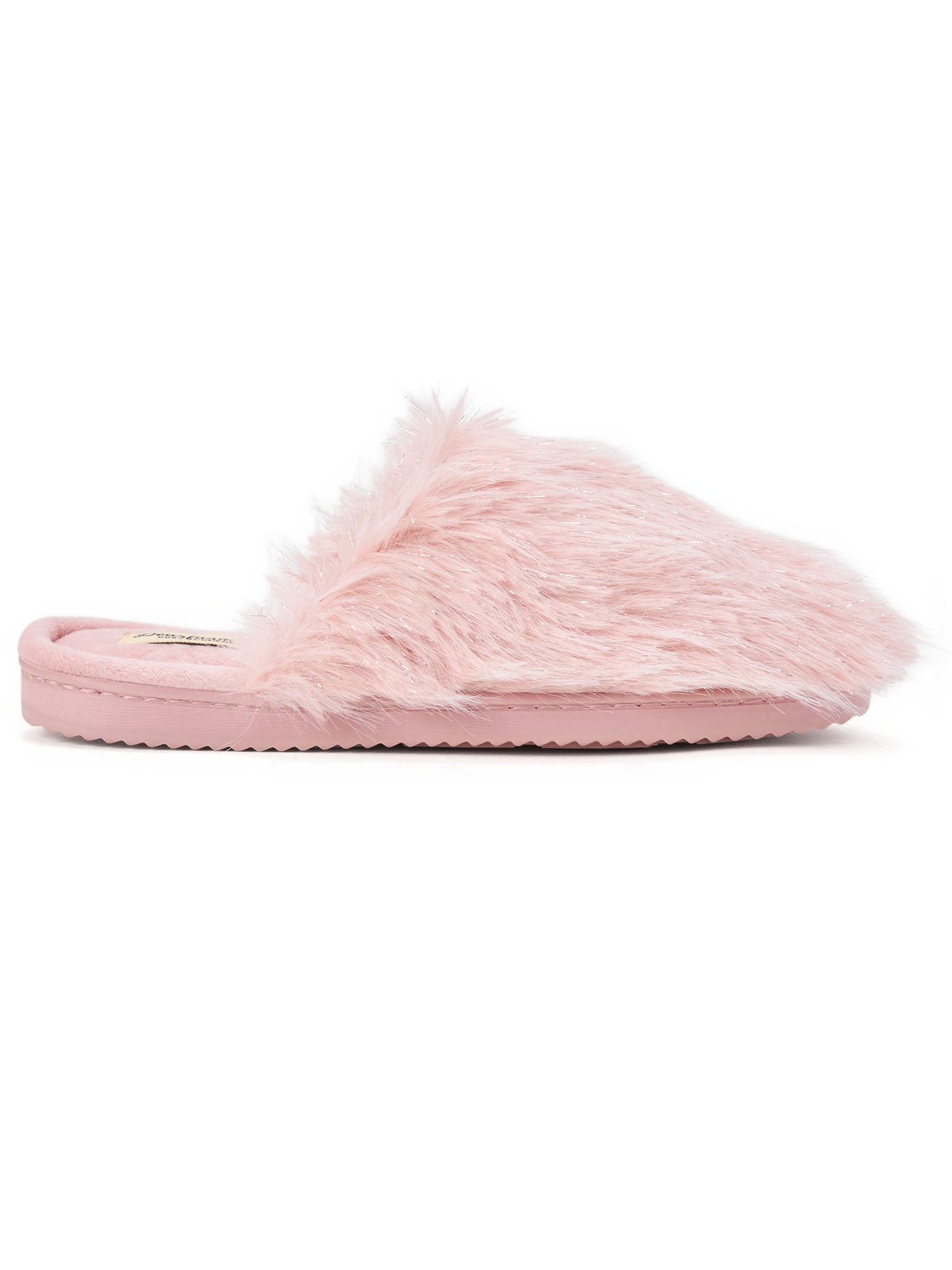 Dearfoams Cozy Comfort Women's Sparkle Pile Slippers - Walmart.com