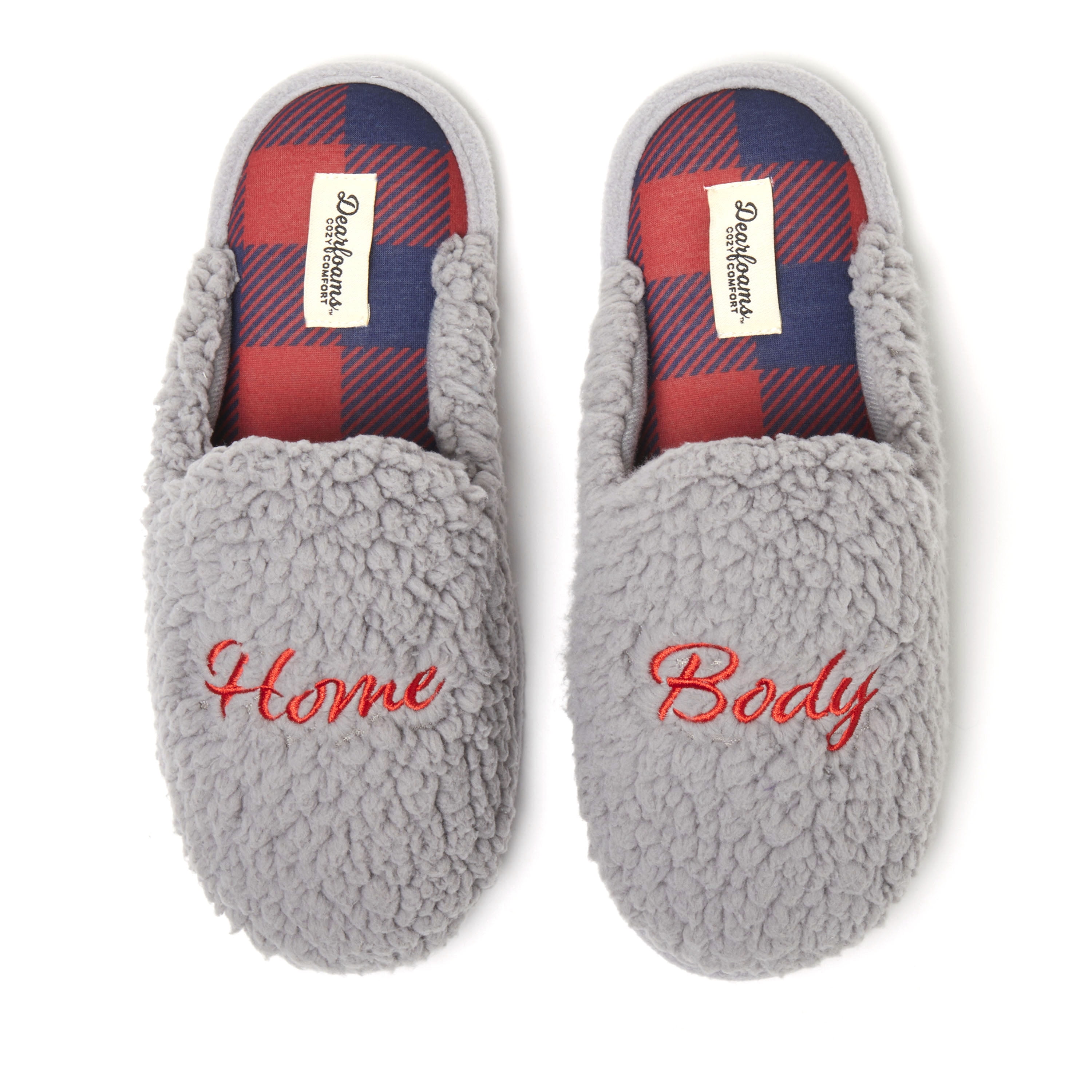 Dearfoams Cozy Comfort Women's Teddy Novelty Scuff Slippers - Walmart.com