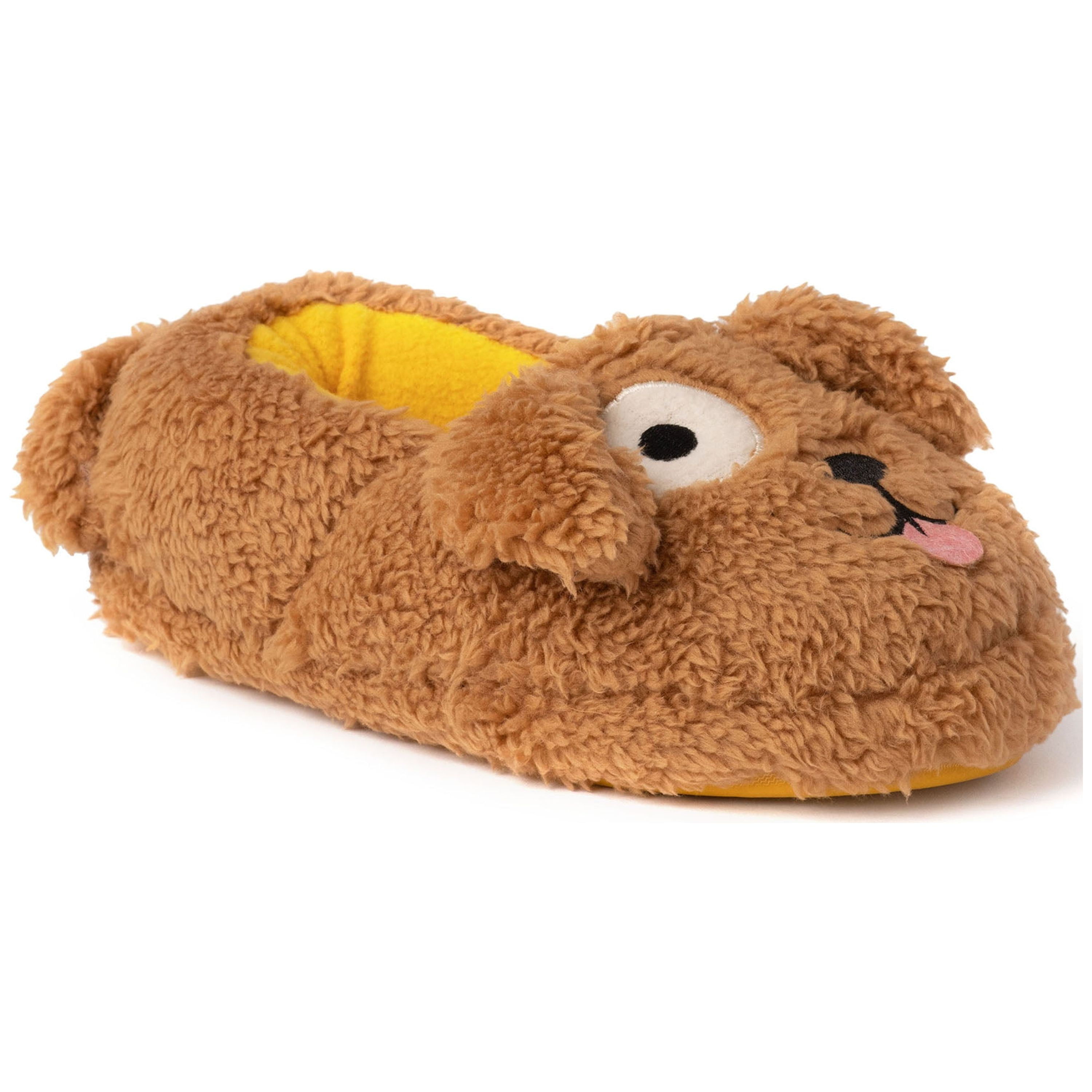 Dearfoams Kid's Emery Critter Closed Back Animal Slipper - Walmart.com