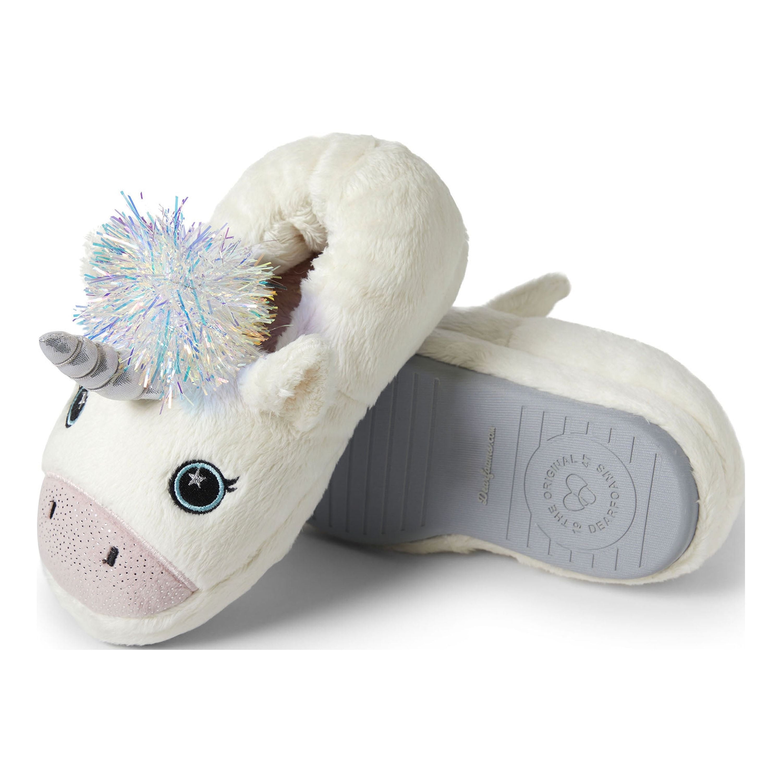 Dearfoams Kid's Emery Critter Closed Back Animal Slipper - Walmart.com