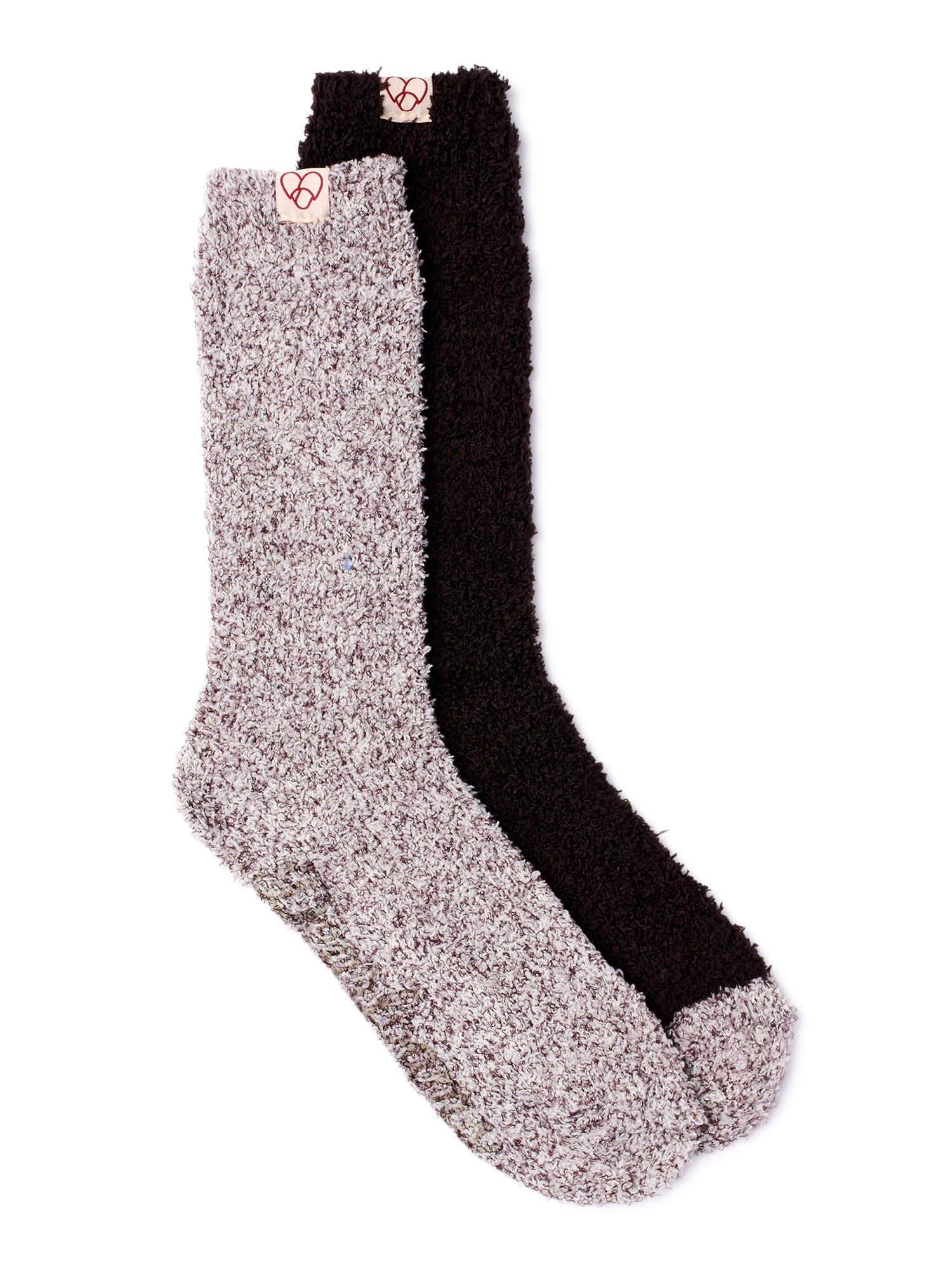 Dearfoams men's Cozy Crew Socks - Soft Knit Design - Walmart.com