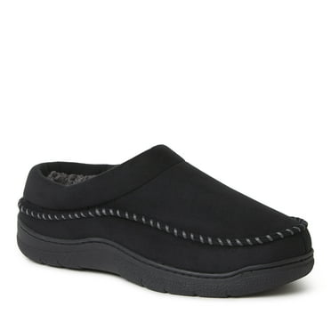Sleepers Mens Adie Real Suede Moccasin Slippers - Walmart.com