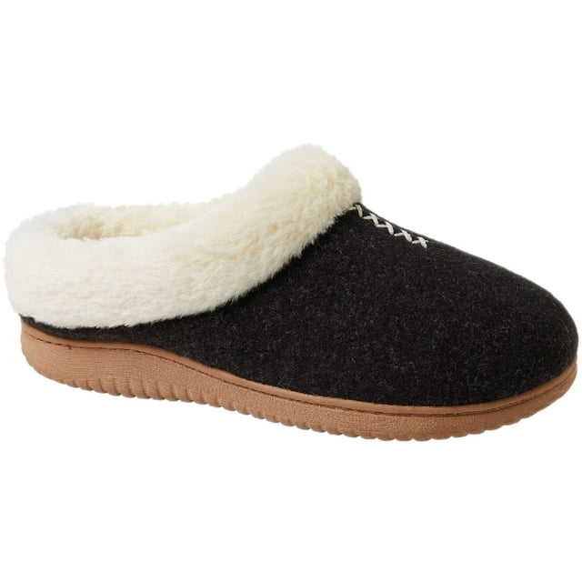 Dearfoams Woman's Indoor/Outdoor Breathable Memory Foam Clog Slippers ...