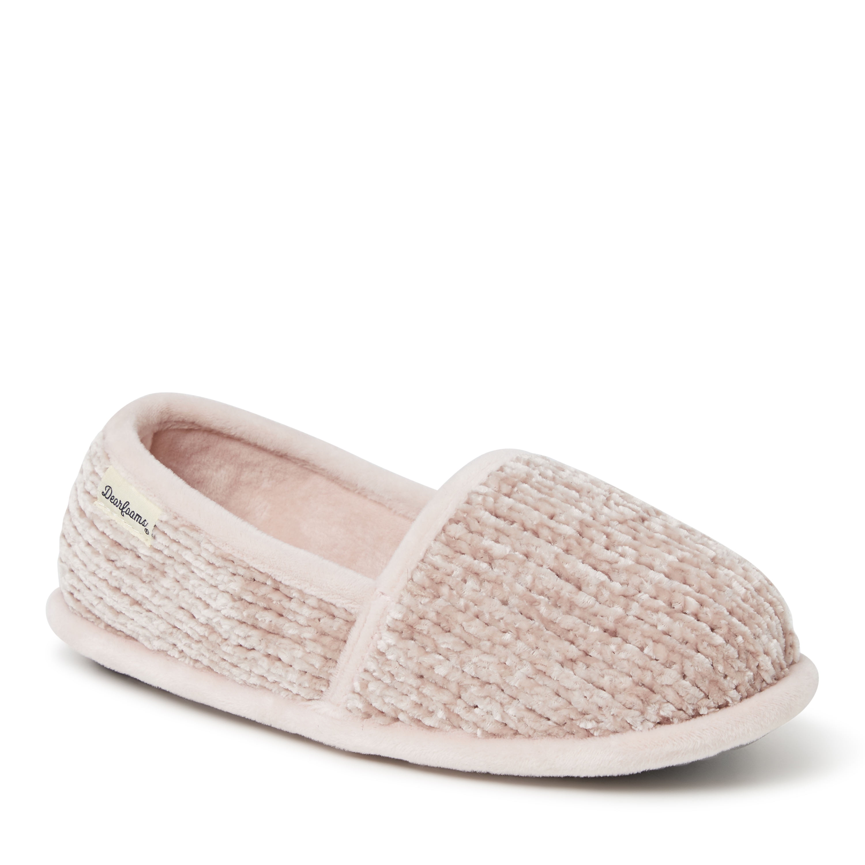 Dearfoams Women's Chenille A-Line Closed Back House Slipper - Walmart.com
