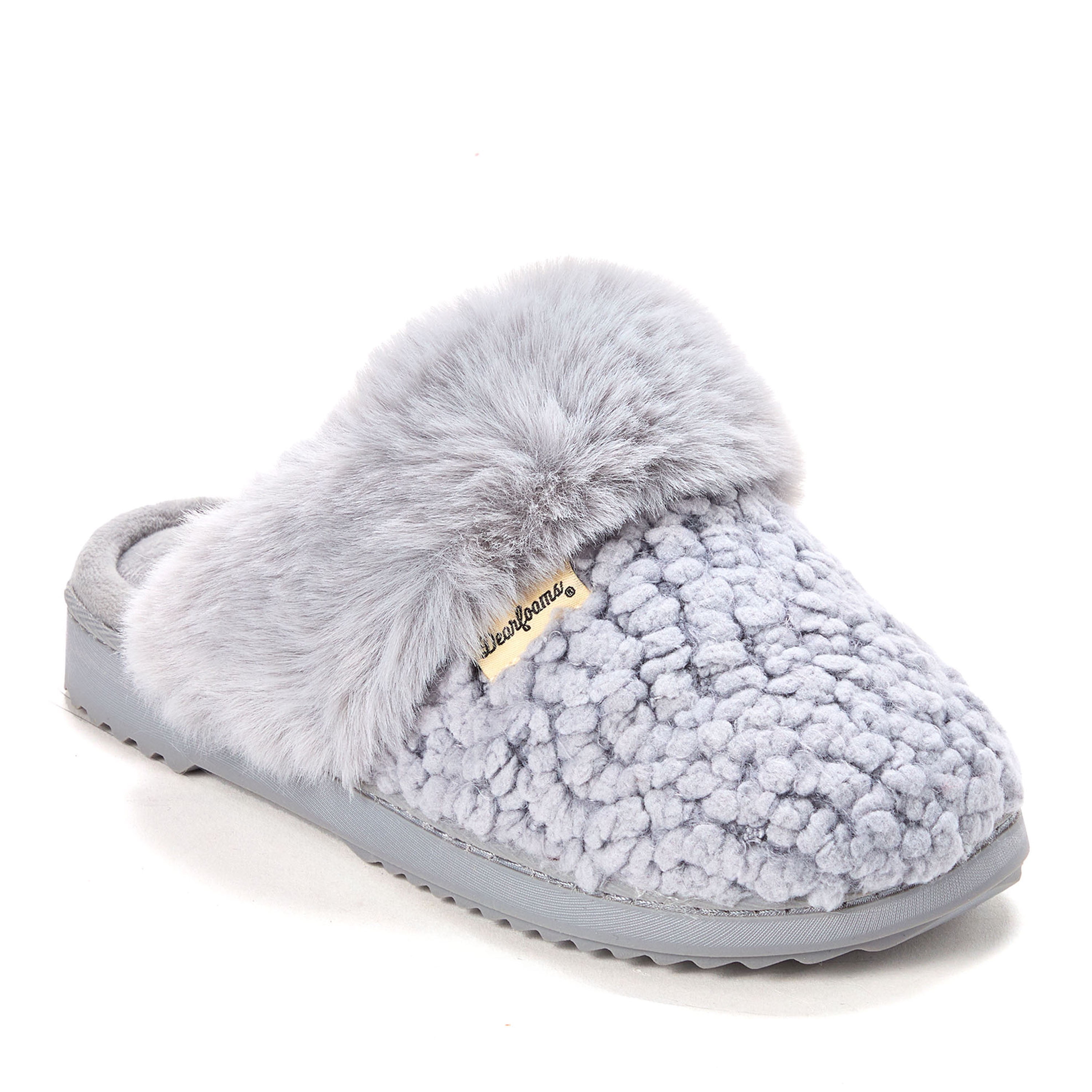 Dearfoams Women's Courtney Knit Scuff Slipper - Walmart.com