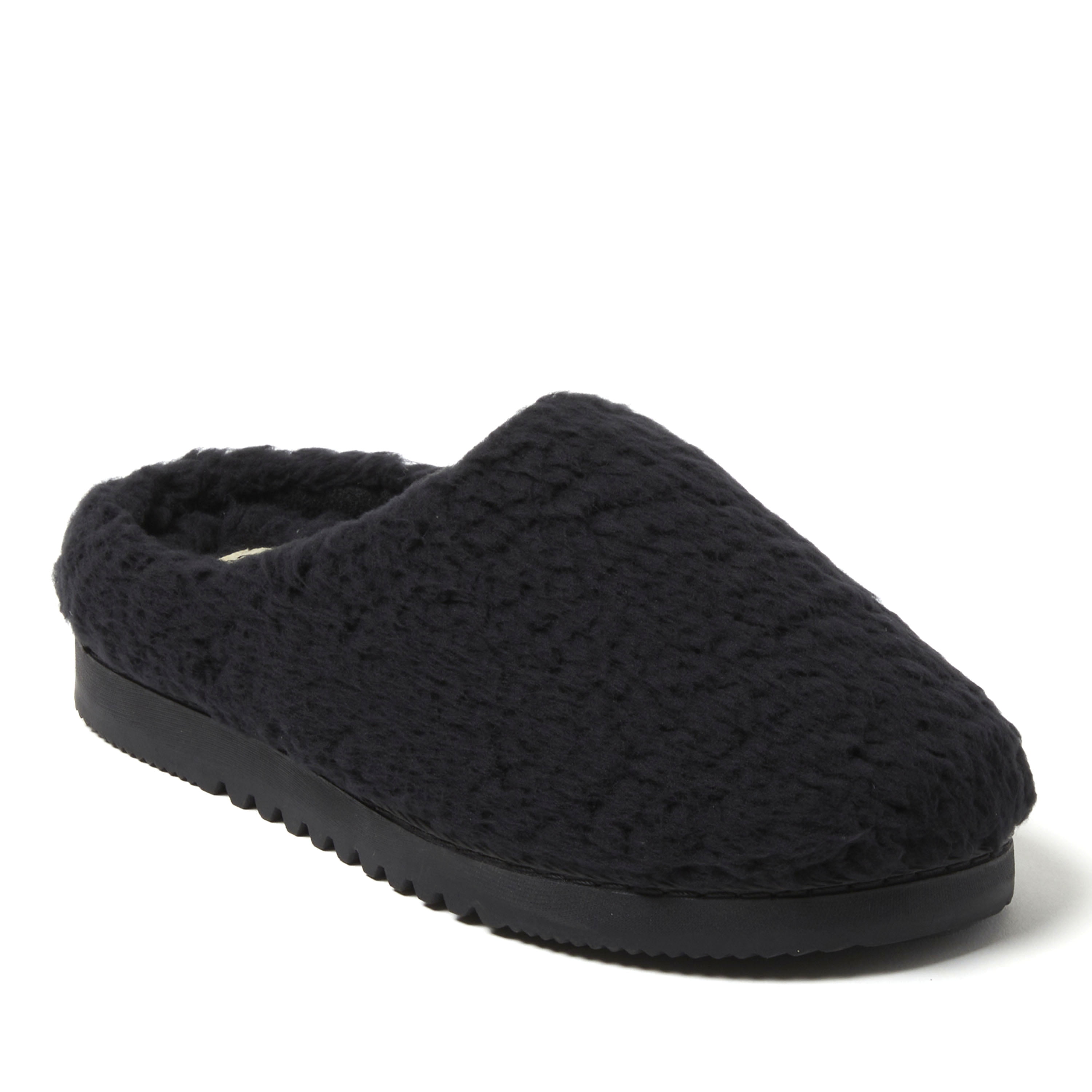 Dearfoams Women's Fiona Teddy Clog Slipper - Walmart.com