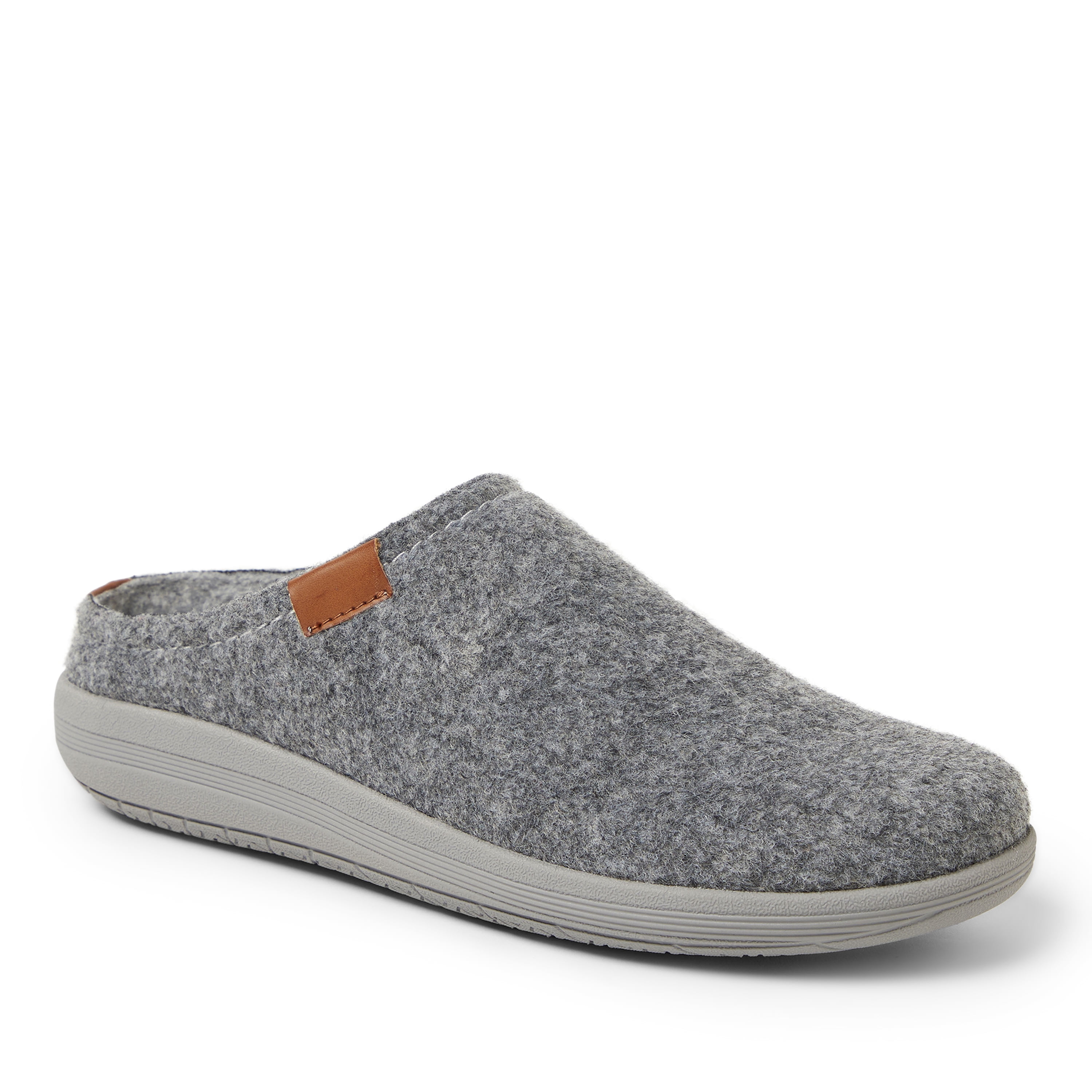 Dearfoams Women's Gianna Slippers Shoes, Oblique Toe, Indoor/Outdoor Sneaker - Walmart.com