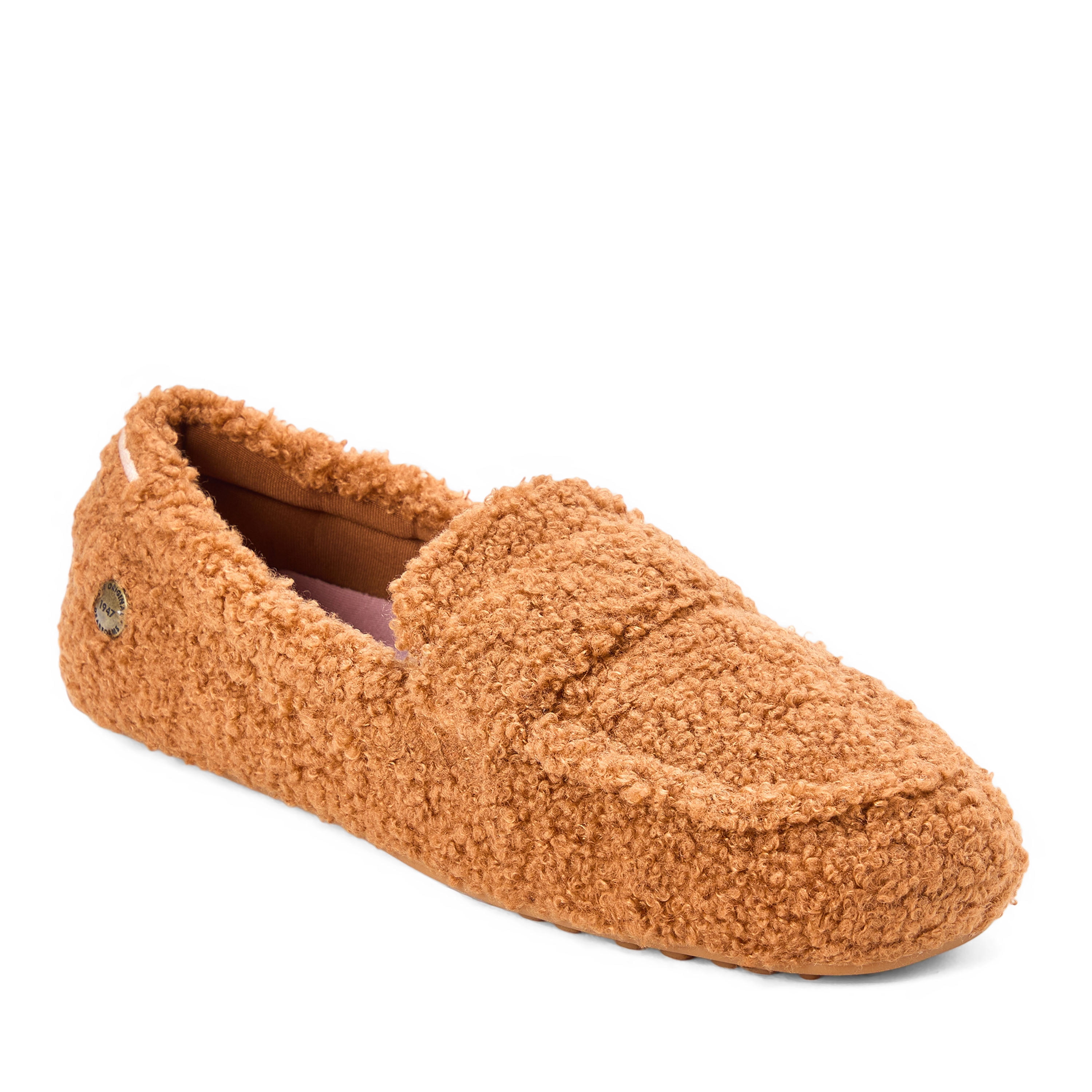 Dearfoams Women's Hazel Teddy Loafer - Walmart.com