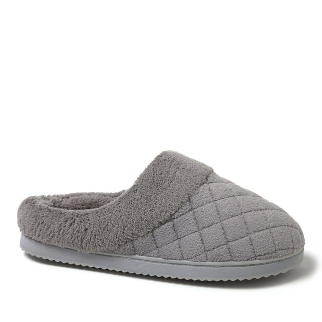 Dearfoams Women's Libby Quilted Terry Clog House Slipper - Walmart.com