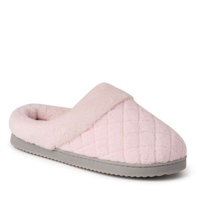 Dearfoams Women's Libby Quilted Terry Clog House Slipper - Walmart.com
