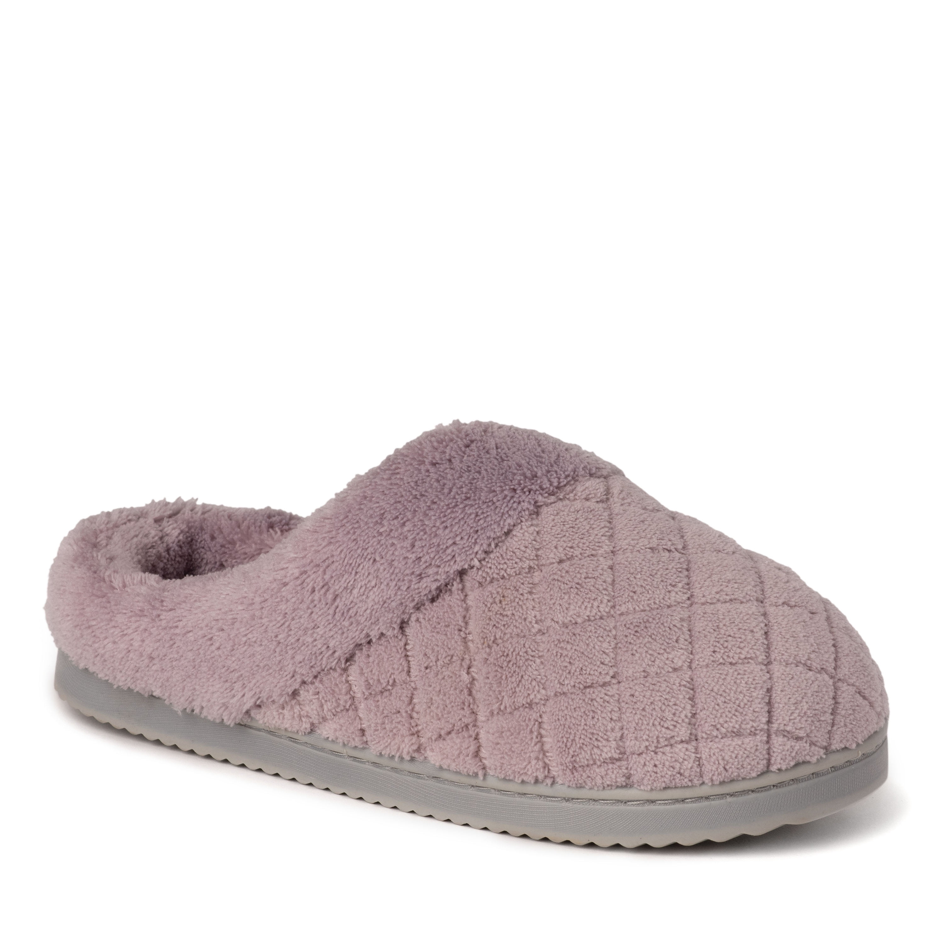 Dearfoams Women's Libby Quilted Terry Clog House Slipper - Walmart.com