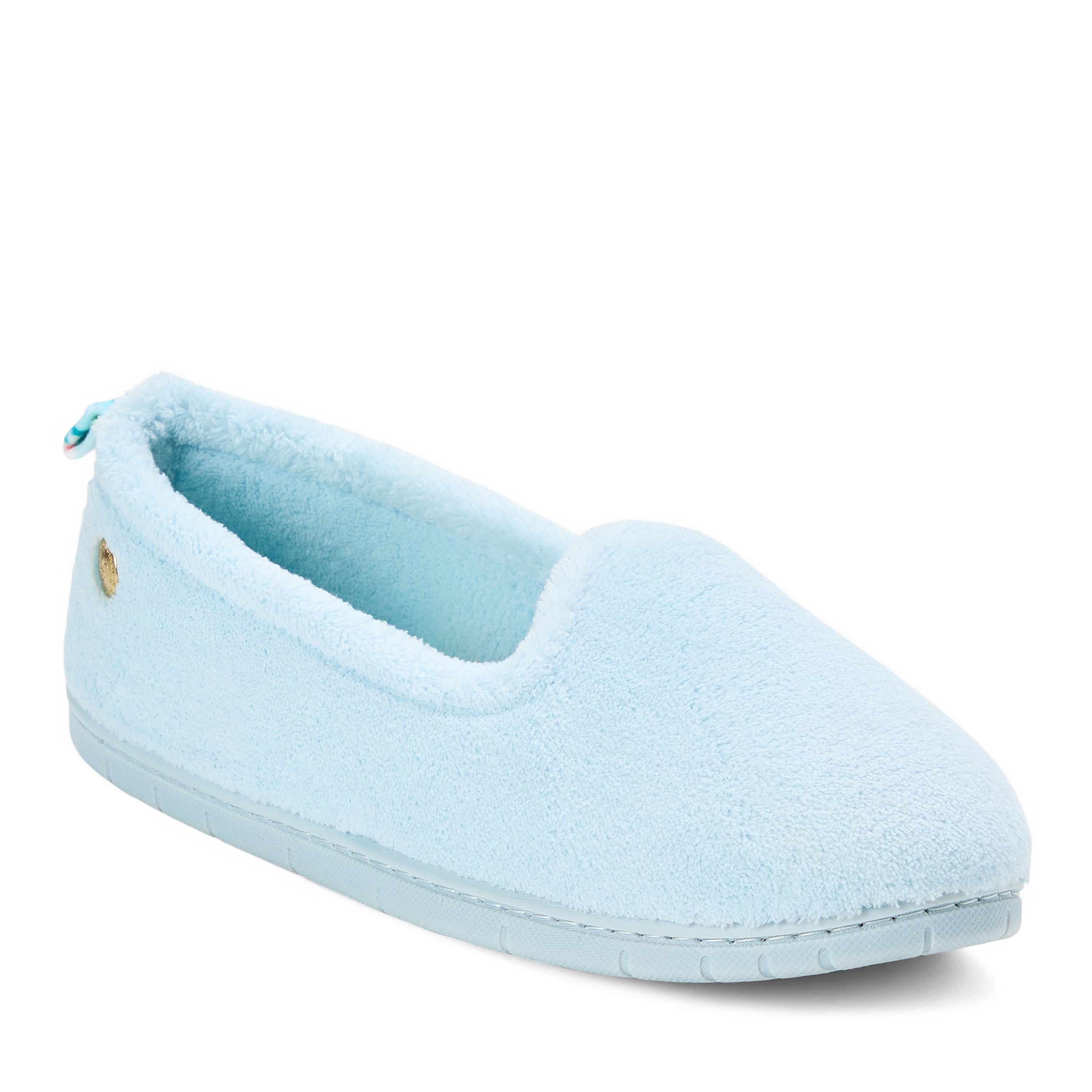 Dearfoams Women's Rachel Velour Closed Back House Slipper - Walmart.com