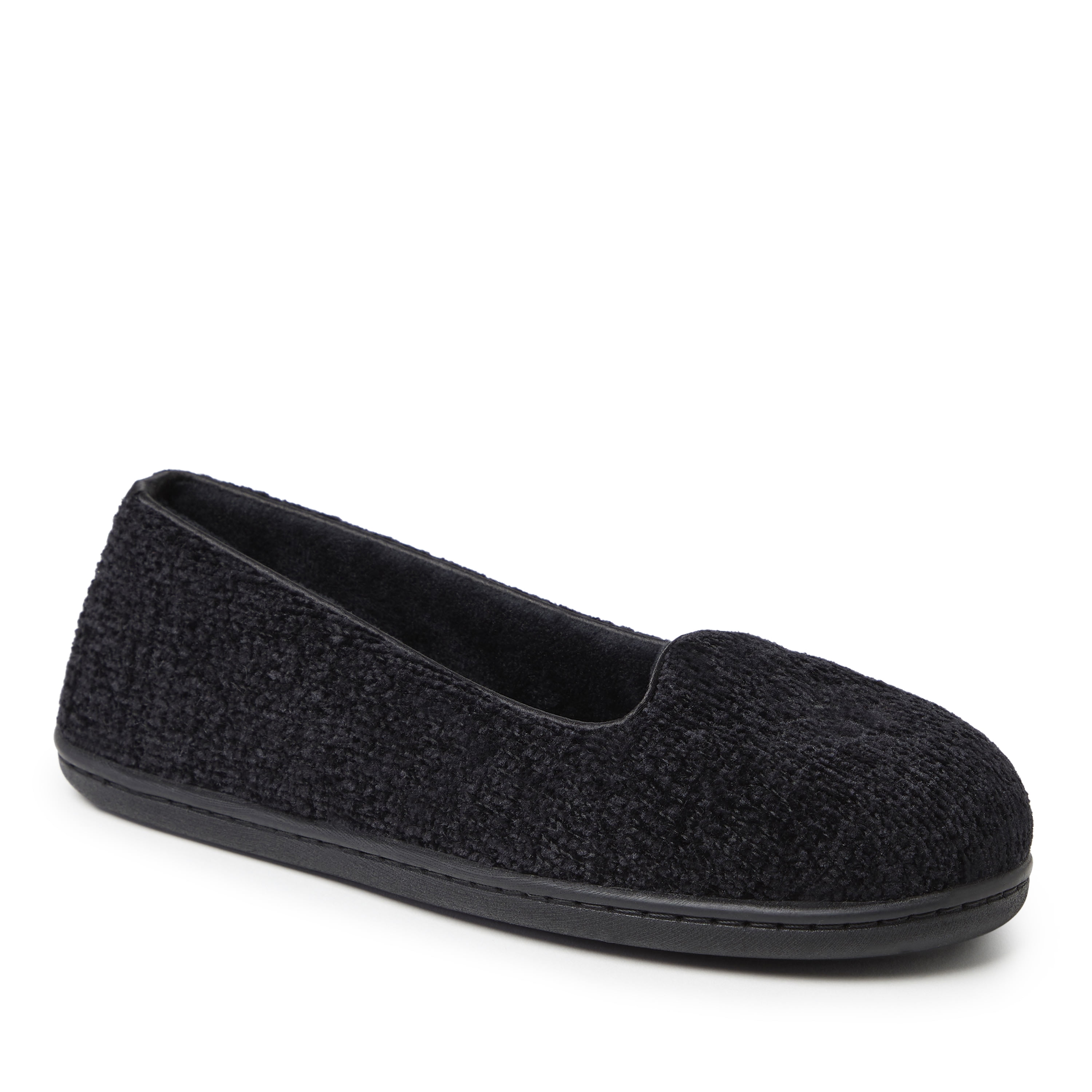 Dearfoams Women's Gel-Infused Memory Foam Chenille Closed Back House ...