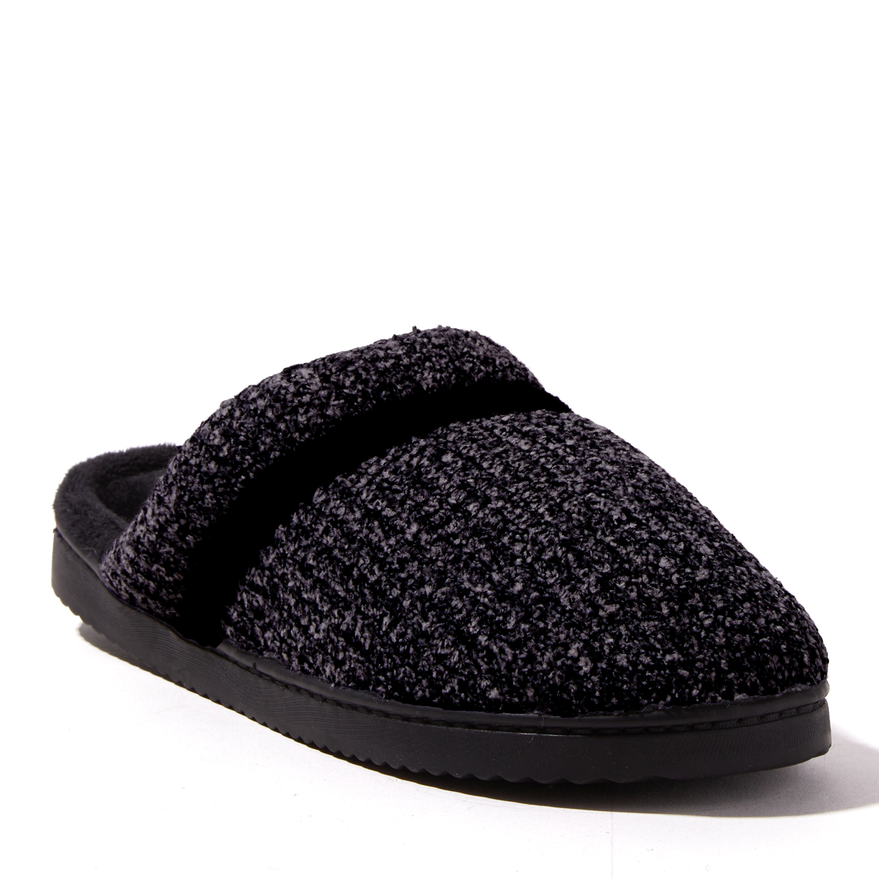 Dearfoams Women's Serena Marled Chenille Scuff House Slipper - Walmart.com