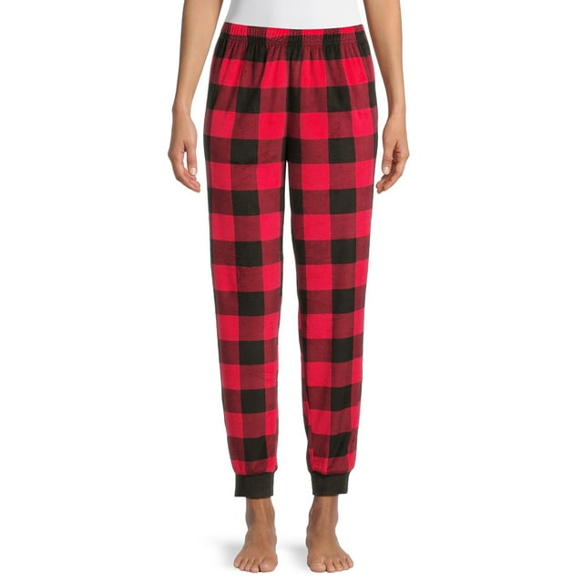 Dearfoams Women's Cozy Sleep Pants, Sizes S-3X, Soft Tapered Joggers ...