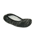 Dearfoams Women's Softie Slipper Black (Large - Shoe Size 9-10 ...