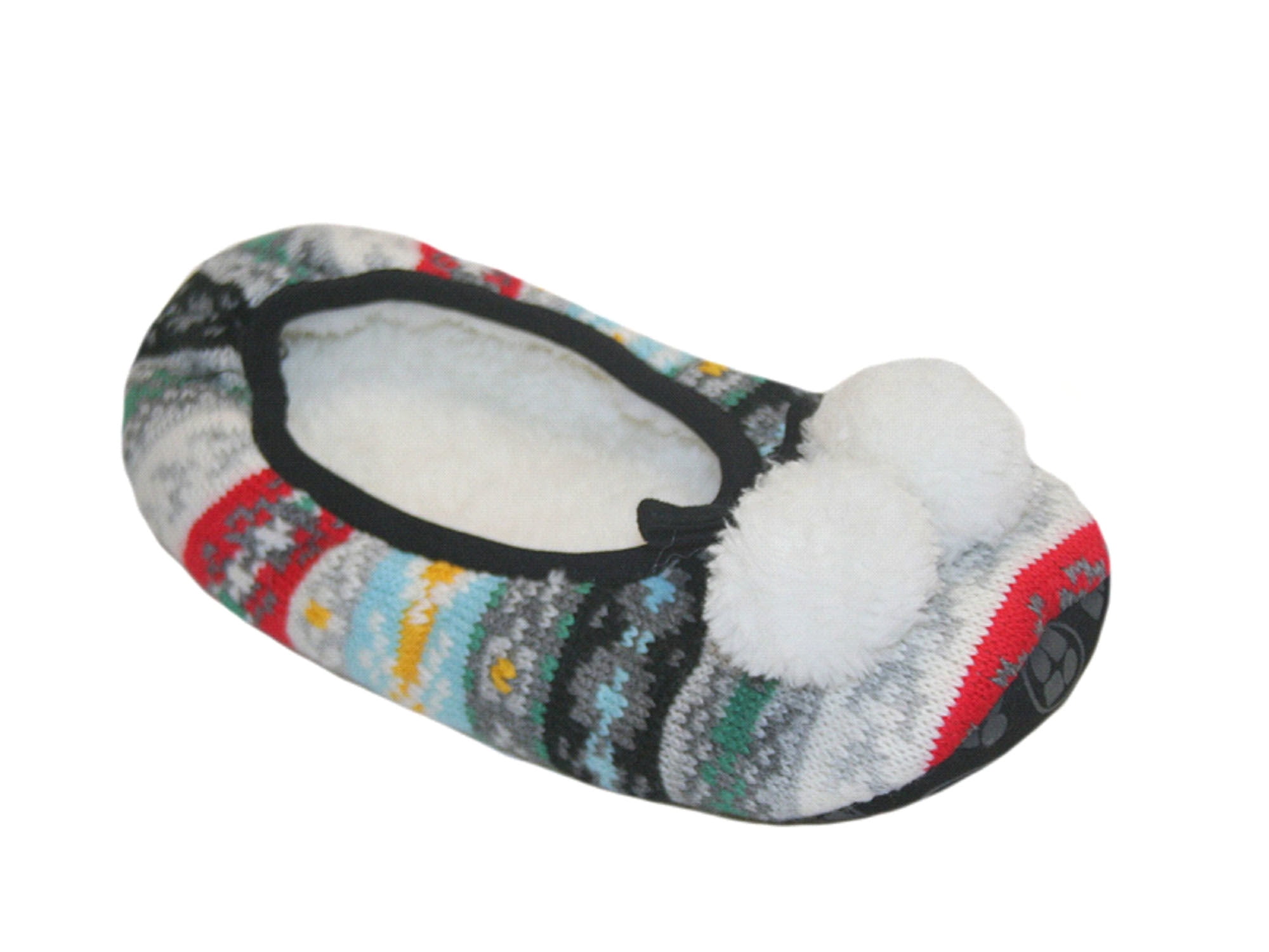 Dearfoams Women's Softie Slipper Cool Combo (Small - Shoe Size 5-6 ...