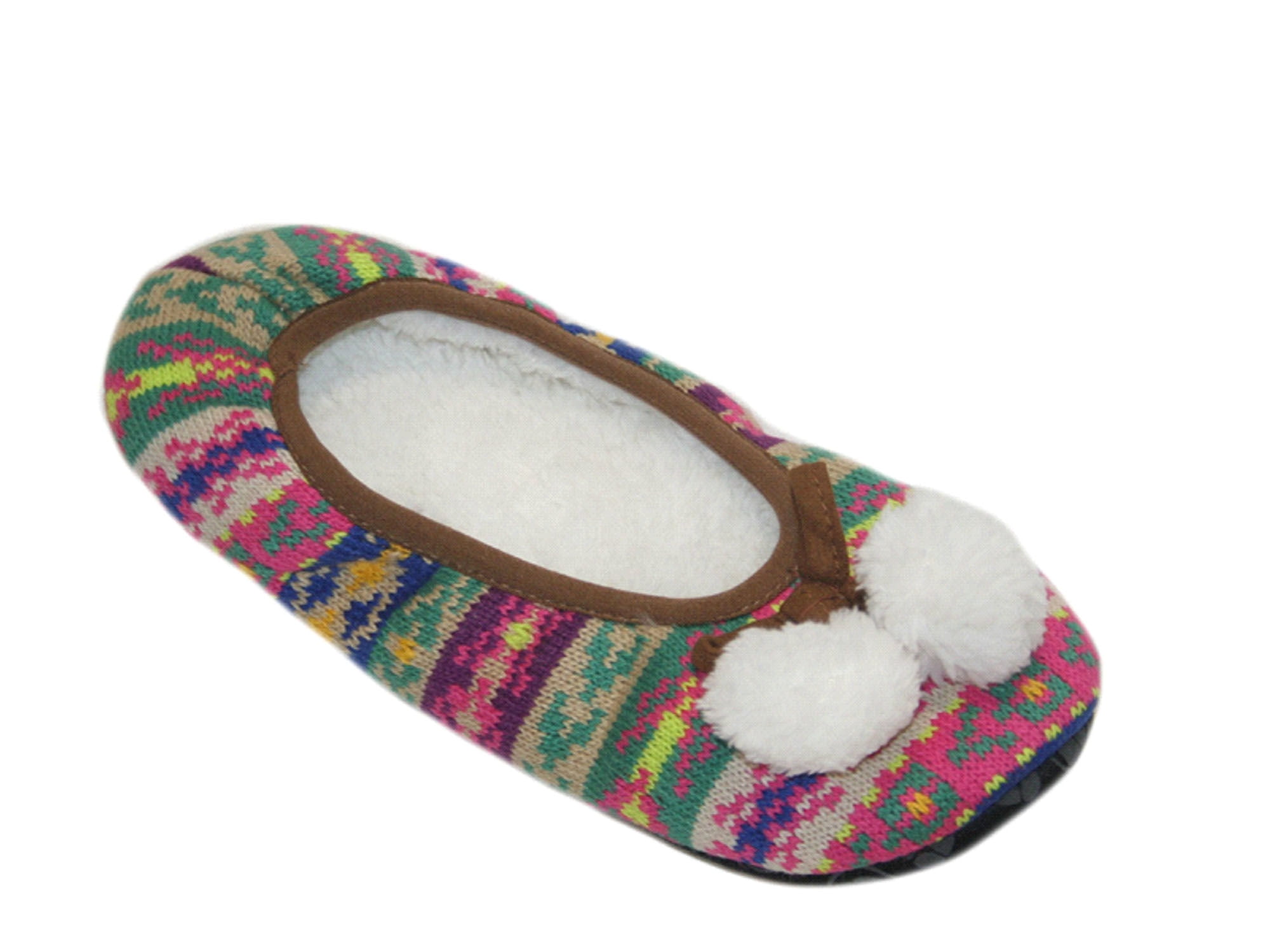 Dearfoams Women's Softie Slipper Warm Combo (Large - Shoe Size 9-10 ...