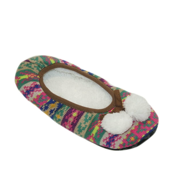 Dearfoams Women's Softie Slipper Warm Combo (XL - Shoe Size 11-12 ...