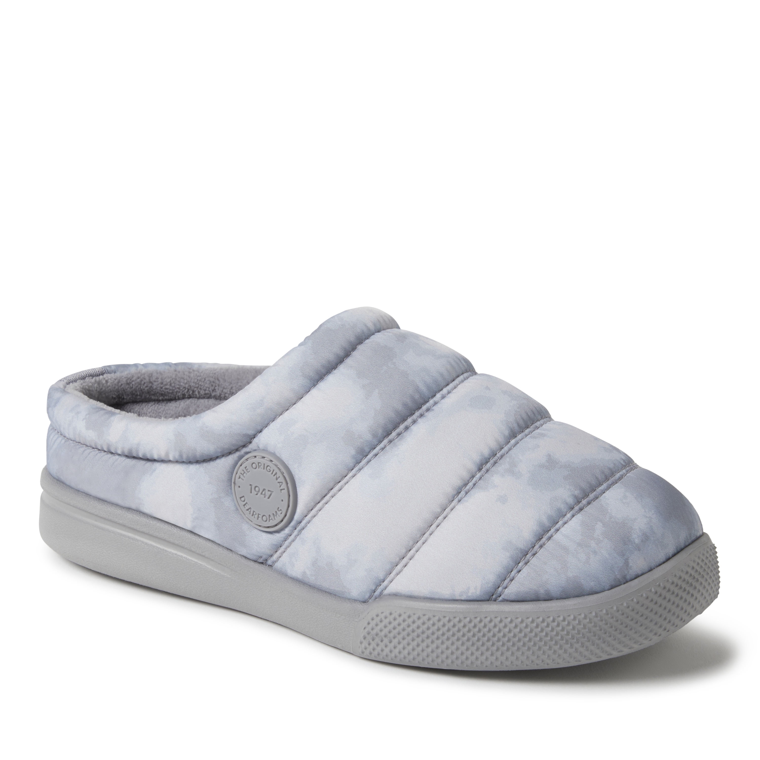 Dearfoams Womens Kendra Sport Lounge Nylon Clog Slippers - Walmart.com