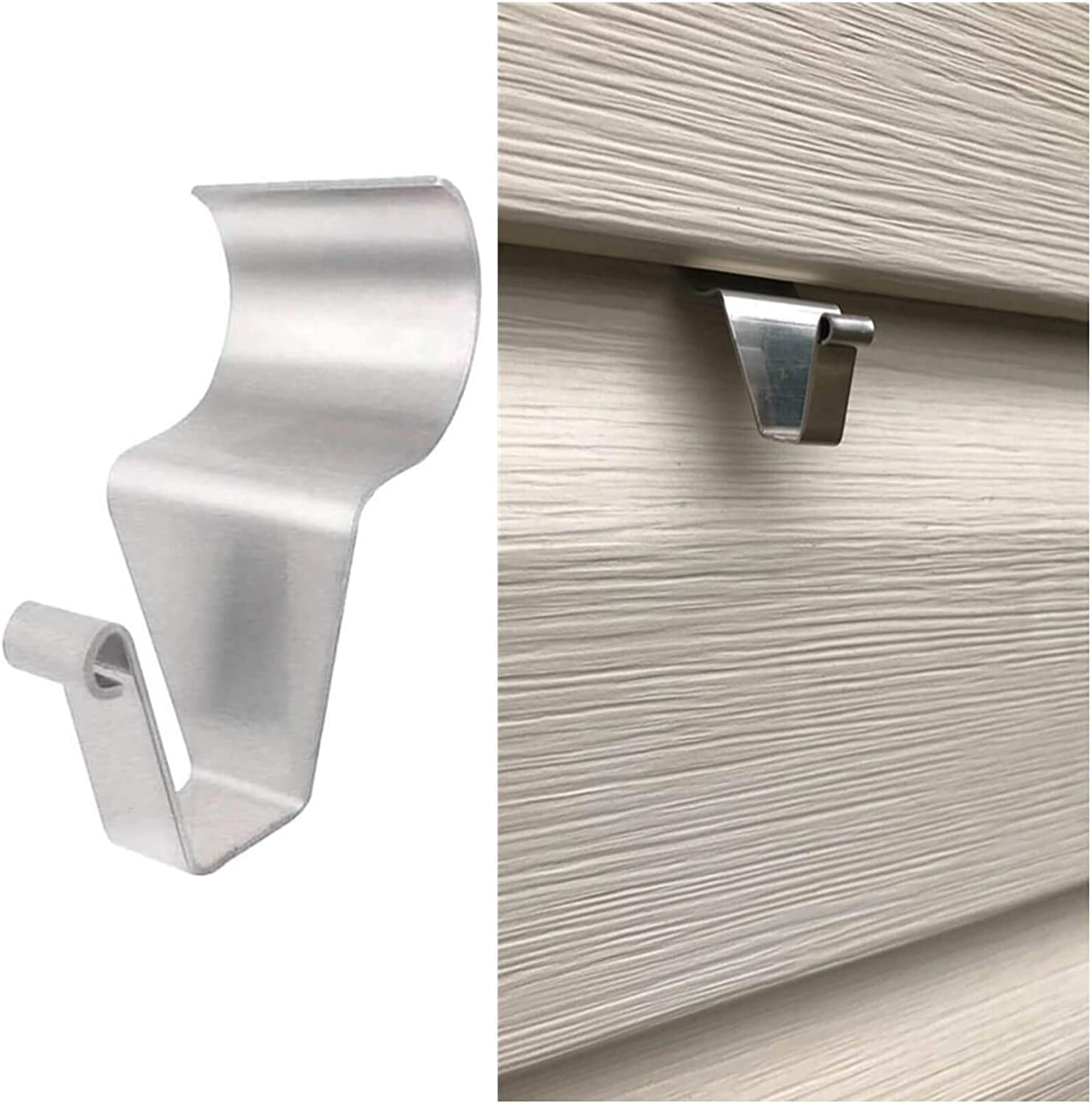 Dearhouse Vinyl Siding Hangers, Heavy Duty Outdoor Light Wreath ...