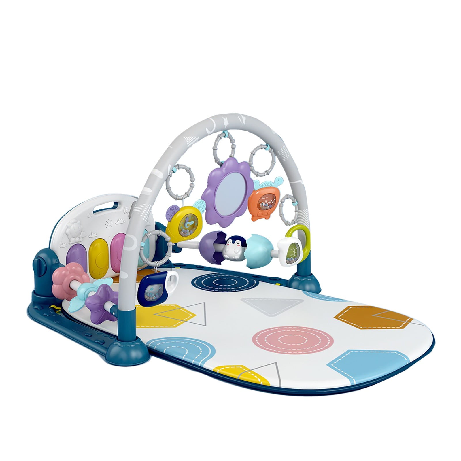 Dearlomum Baby Play Mat Baby Gym Funny Play Piano Tummy Baby Activity ...