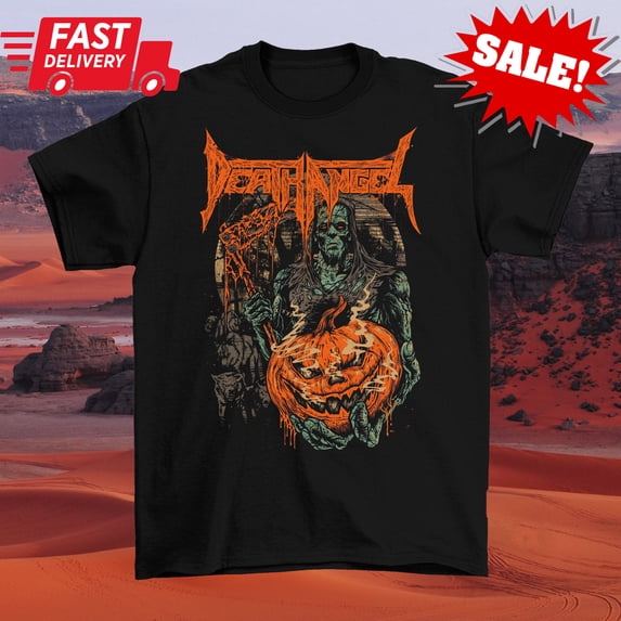 Death Angel Band - Happy Halloween Shirt Black UniNew S-5XL 1P0788 ...