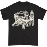 Death Band Basic Logo Black cotton T Shirt Full Size S-5XL - Walmart.com