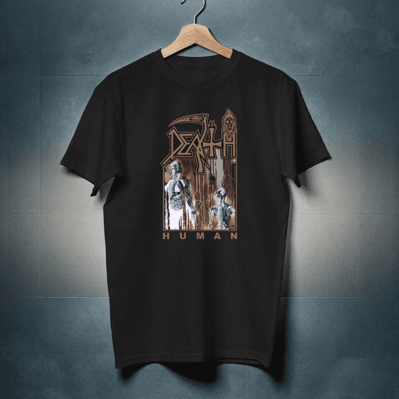 Death Band Human Men T-shirt Black Cotton Tee All Sizes 1F31 - Walmart.com