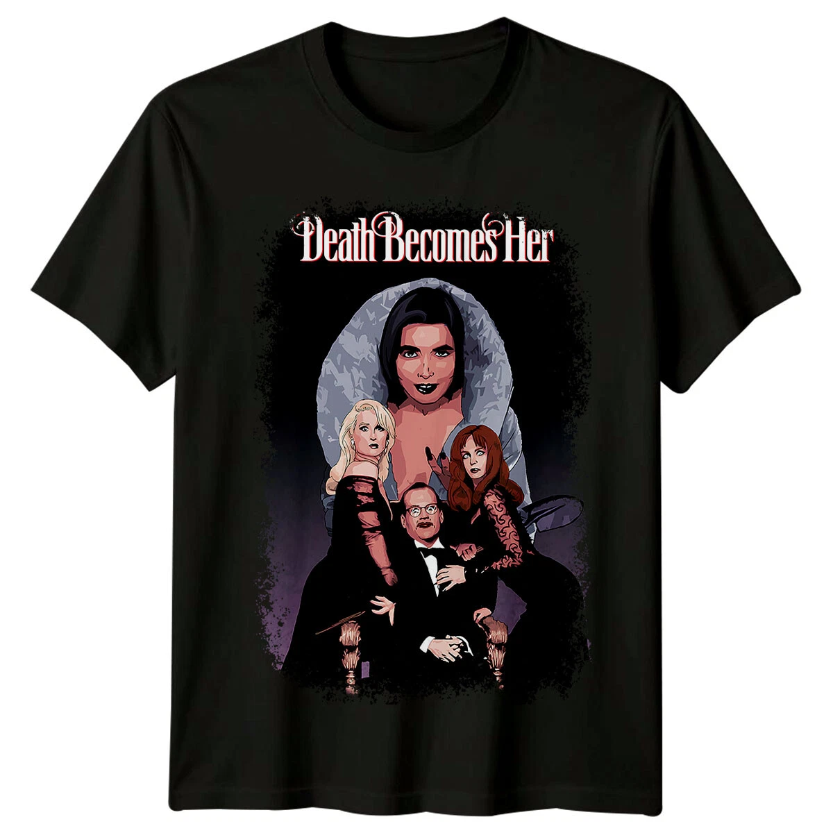 Death Becomes Her (1992) Movie Poster Inspired T-Shirt Retro 90s Tee ...