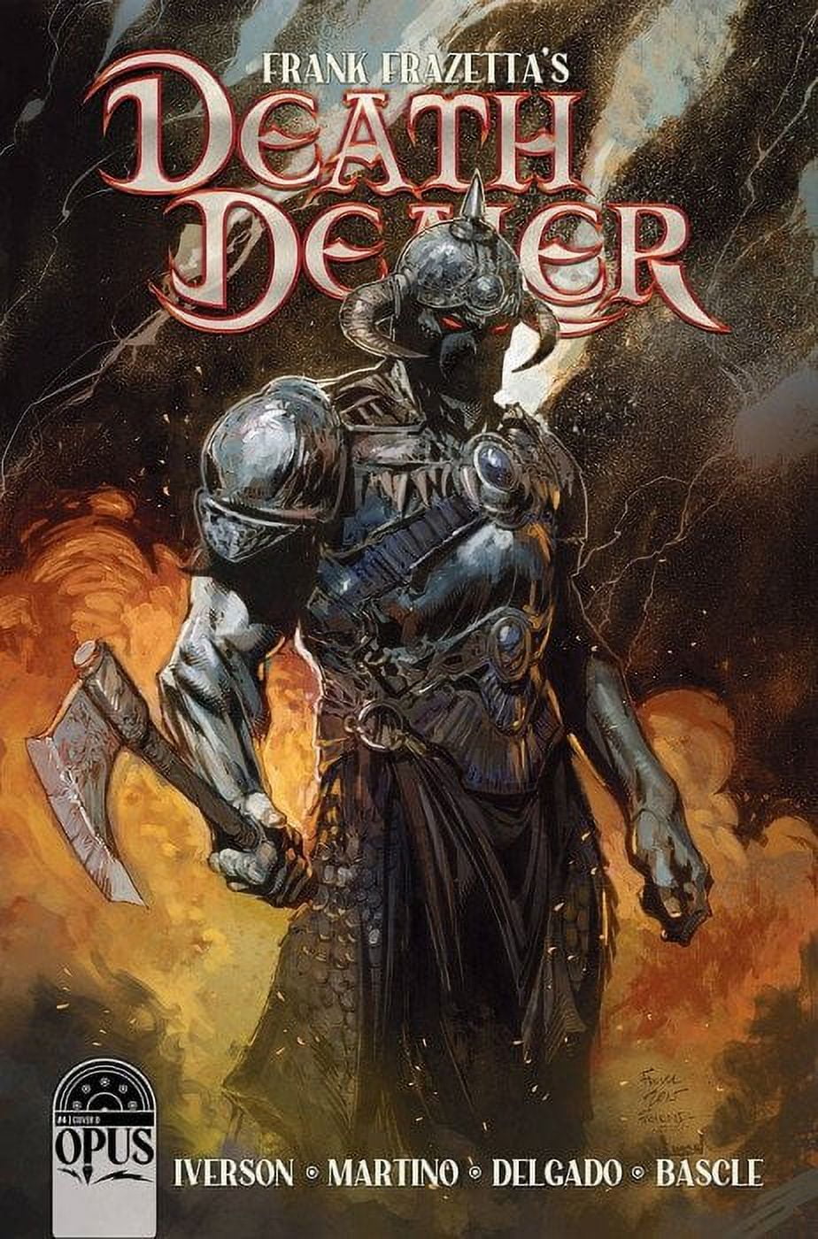 Death Dealer (Frank Frazetta's , 2nd Series) #4D VF ; Opus Comic Book ...