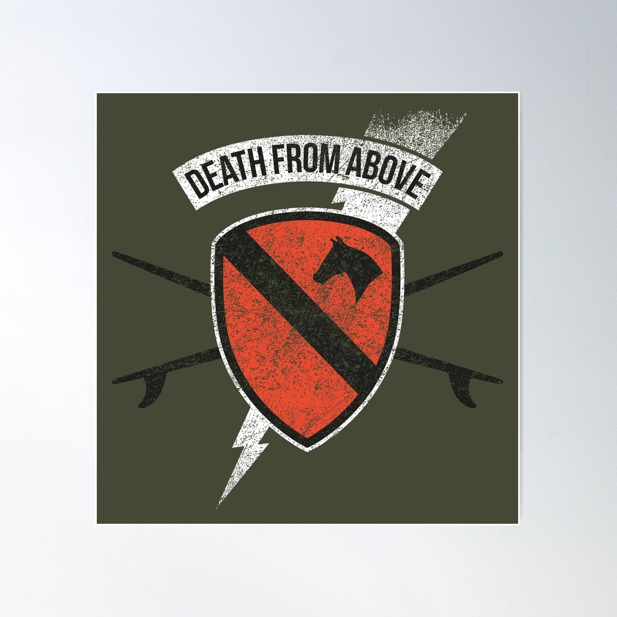 Death From Above / Apocalypse Now Poster Wall Art, Modern Wall Decor ...