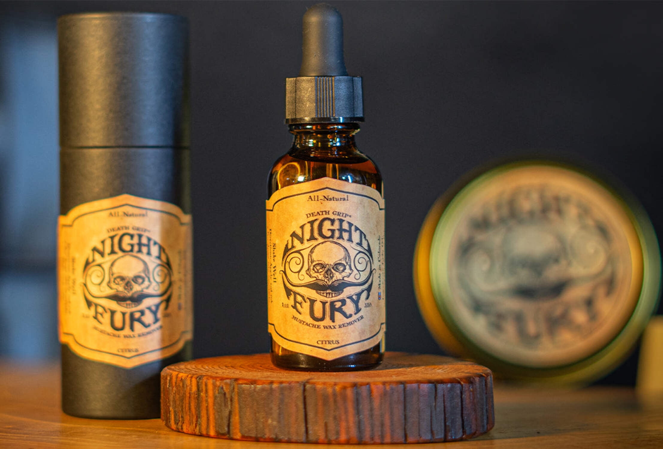Death Grip Night Fury Mustache Wax Remover - Walmart.com
