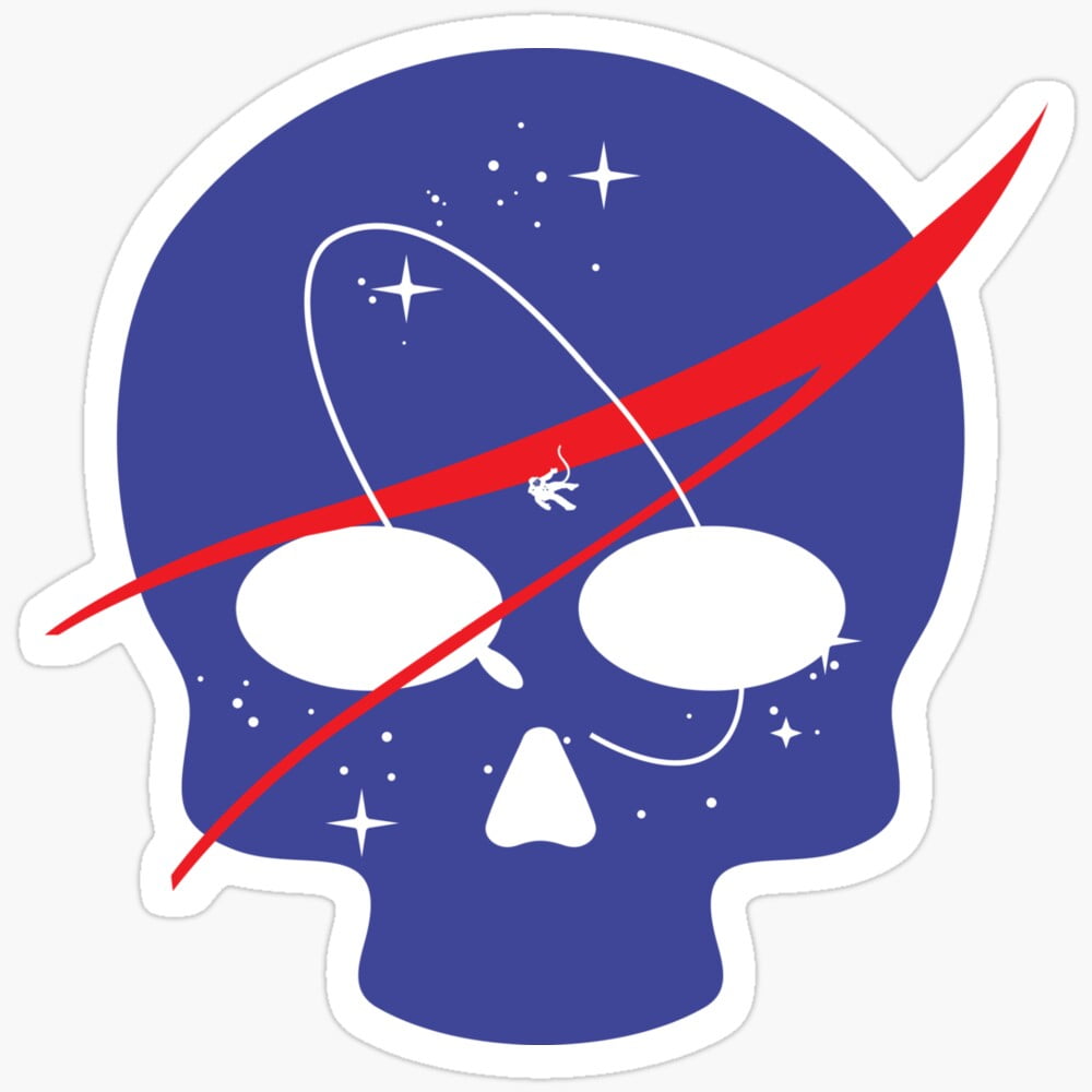 Death In Space Sticker Phone Decal Water Bottle Stickers Car Decals ...
