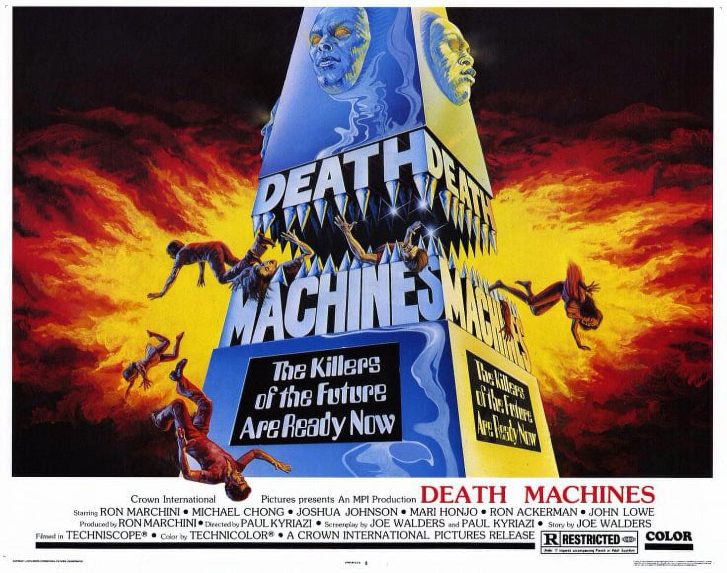 Death Machines - movie POSTER (Style A) (11" x 14") (1976) - Walmart.com