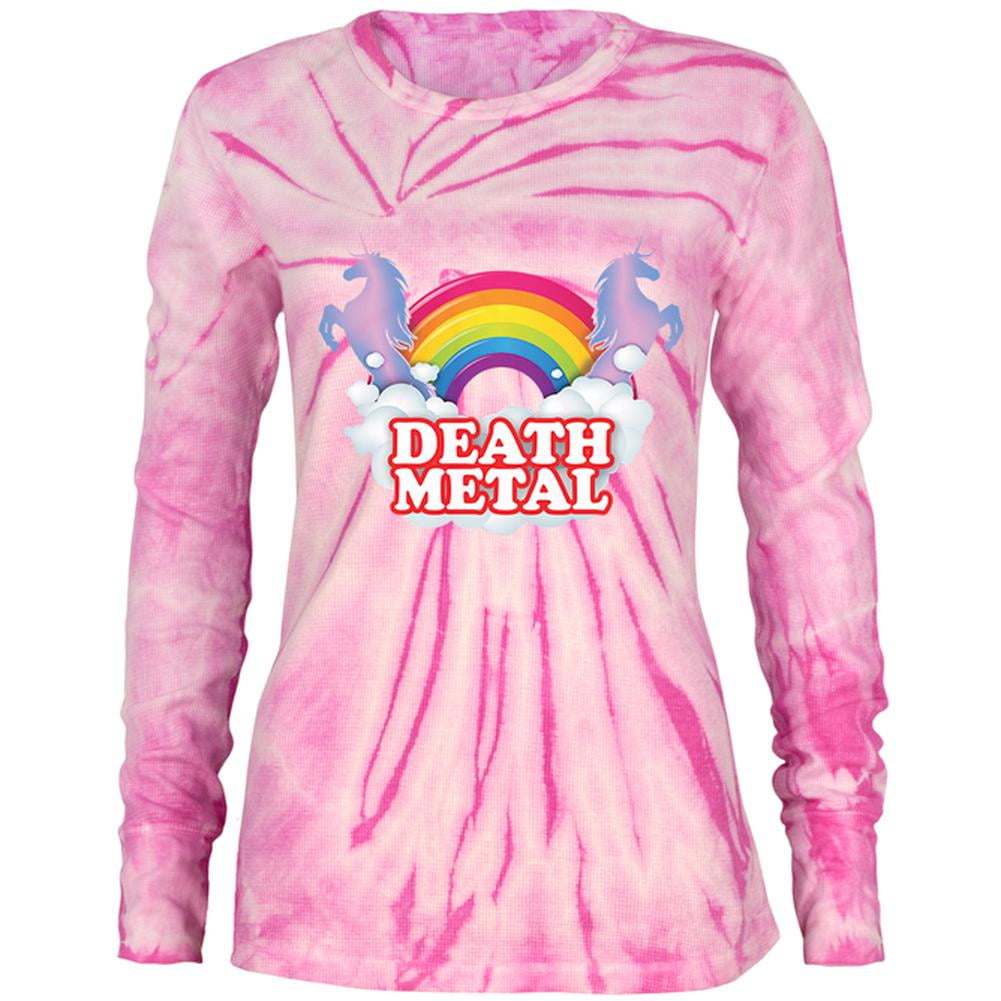 Death Metal Rainbow Juniors Long Sleeve Thermal Shirt - Walmart.com