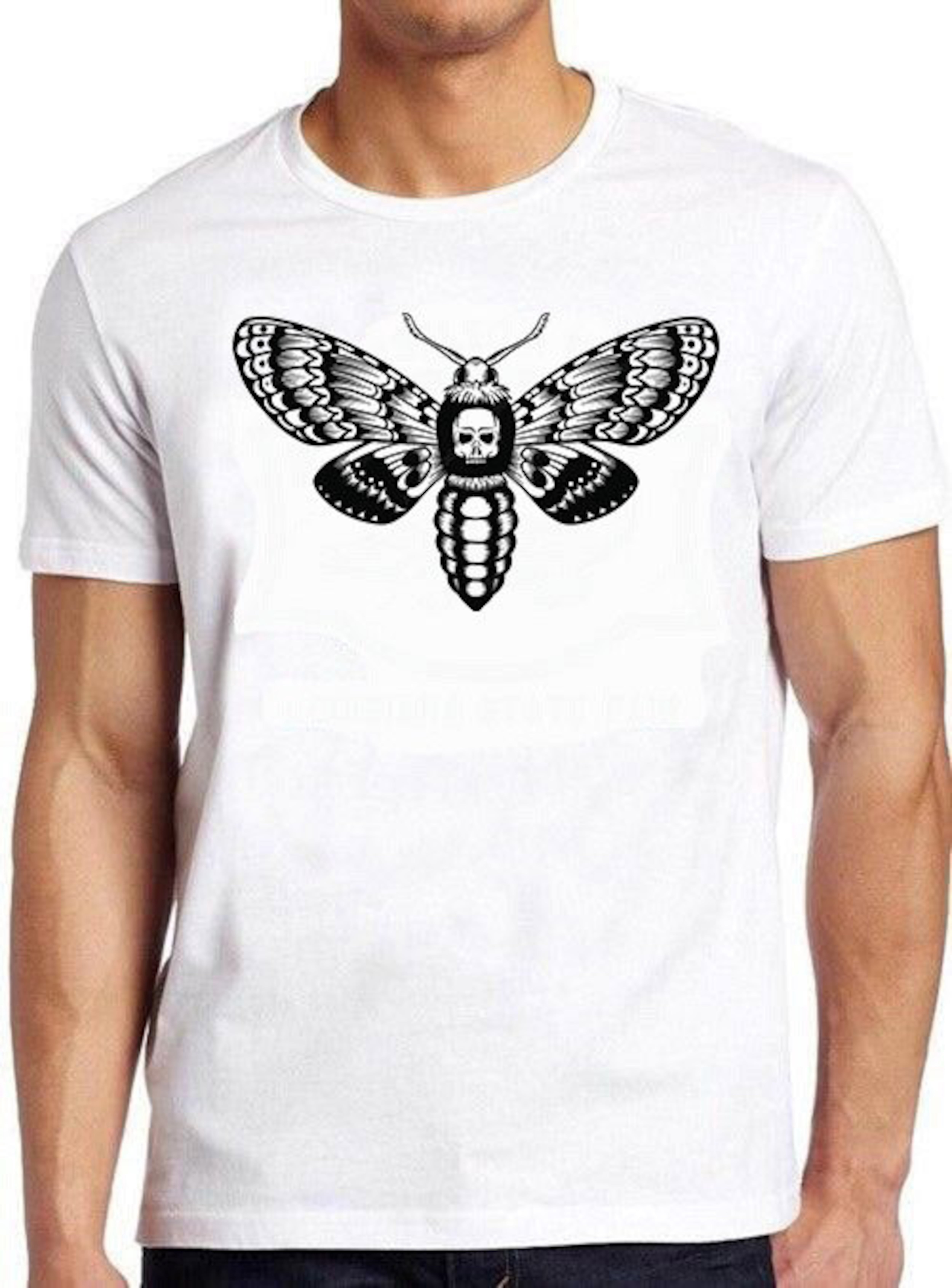 Death Moth Insect Butterfly Death Head Sugar Gaming Gamer Novelty ...