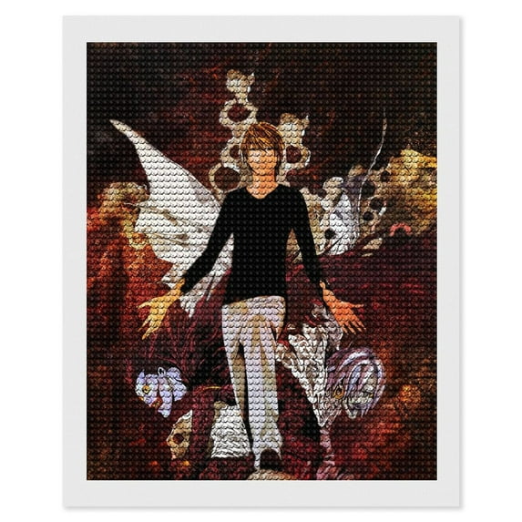 Death N0-te Diamond Art Kits for Adults Kids,DIY 5D Round Full Drill ...