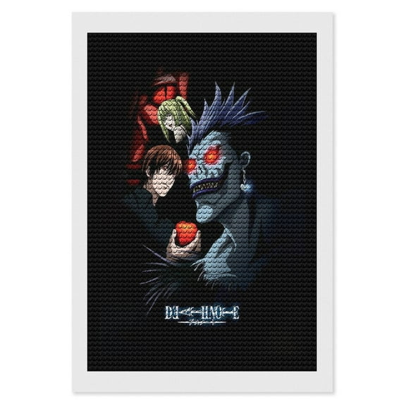 Death N0-te Diamond Art Kits for Adults Kids,DIY 5D Round Full Drill ...