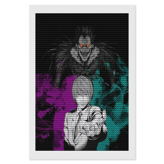 Death N0-te Diamond Art Kits for Adults Kids,DIY 5D Round Full Drill ...